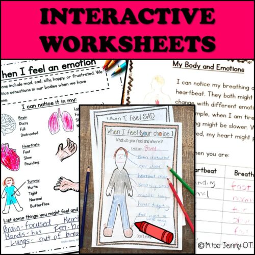 Interoception and Self Regulation Activities Bundle | Made By Teachers