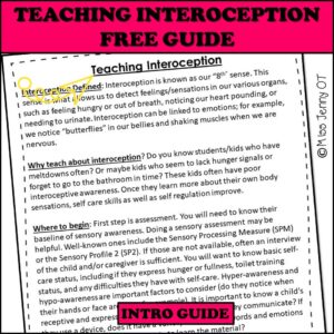 Interoception and Self Regulation Activities Bundle | Made By Teachers