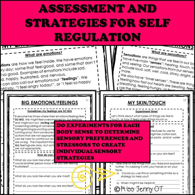 Interoception and Self Regulation Activities Bundle | Made By Teachers