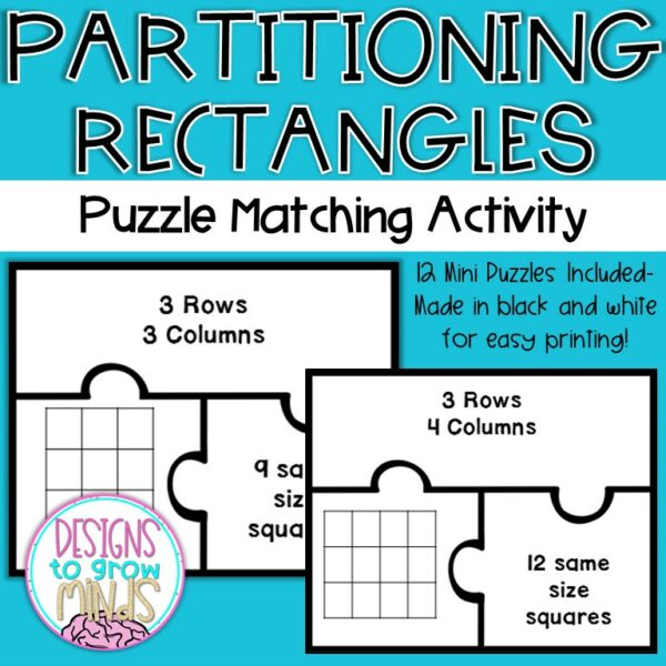 Partitioning Rectangles 2.G.2 Math Center Activity | Made By Teachers