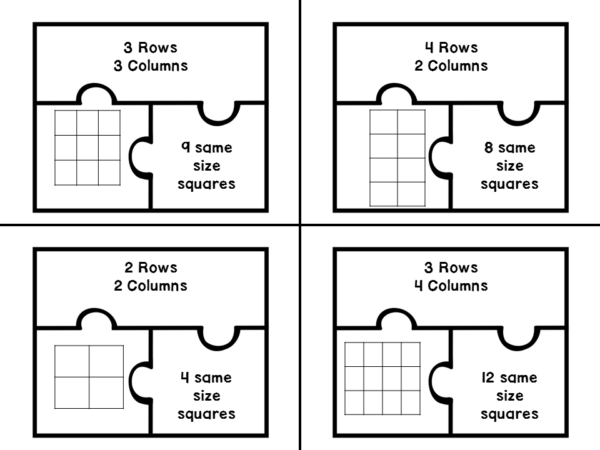 Partitioning Rectangles 2.G.2 Math Center Activity | Made By Teachers