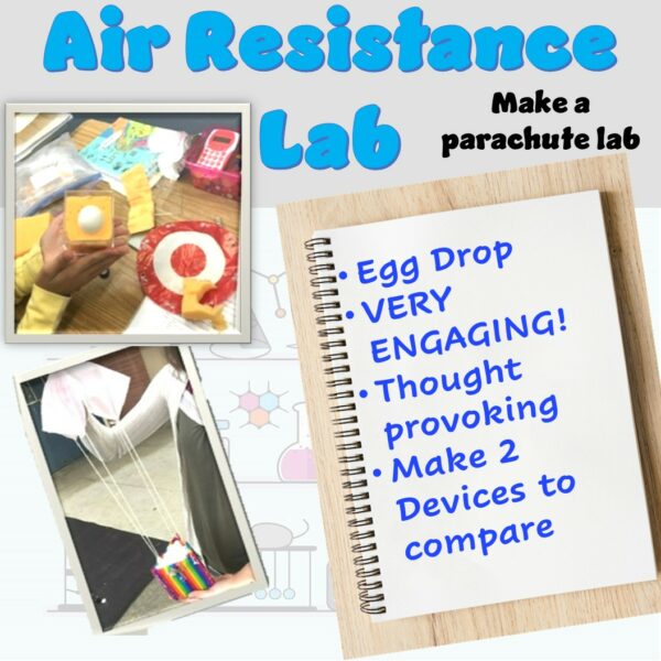 Gravity and Air Resistance Parachute Project | Made By Teachers