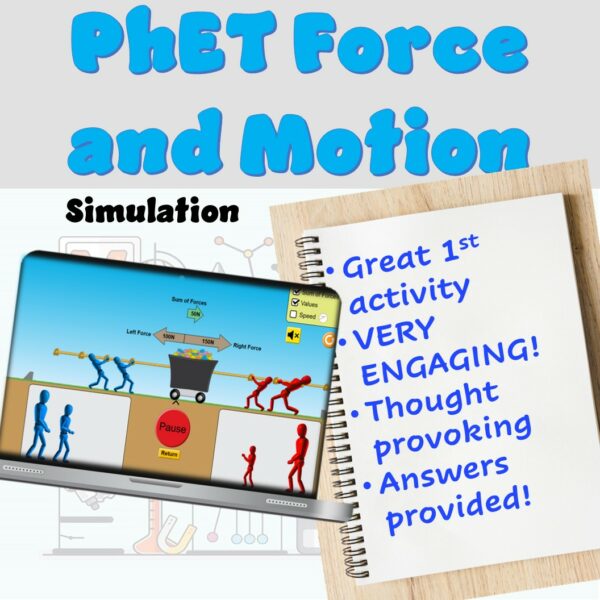 PHET Simulation Forces and Motion Interactive lab | Made By Teachers