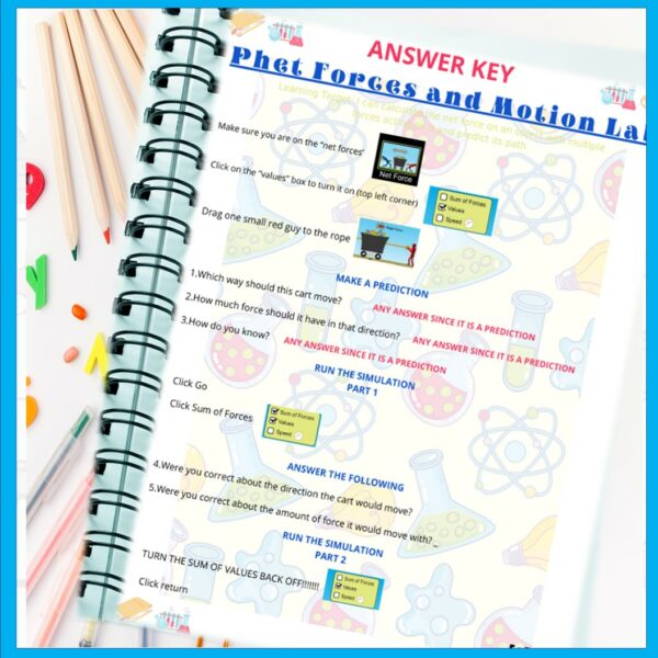 PHET Simulation Forces and Motion Interactive lab | Made By Teachers