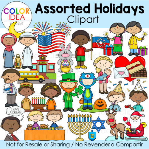 Assorted Holidays Clipart | Made By Teachers