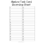 Algebra High School TX STAAR | 40 Card Collection | Task Cards ...