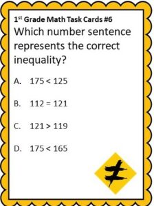 1st Grade CCSS/ TEKS Math | 40 Cards | Task Cards | Digital Access Set ...