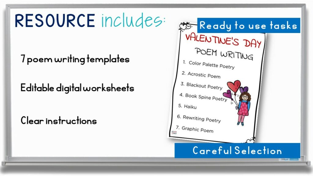 Love Poetry Writing Activities - Valentine's Day Poem Templates | Made ...