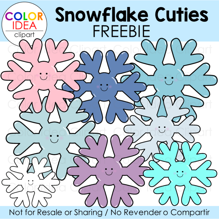 Snowflake Cuties FREEBIE | Made By Teachers