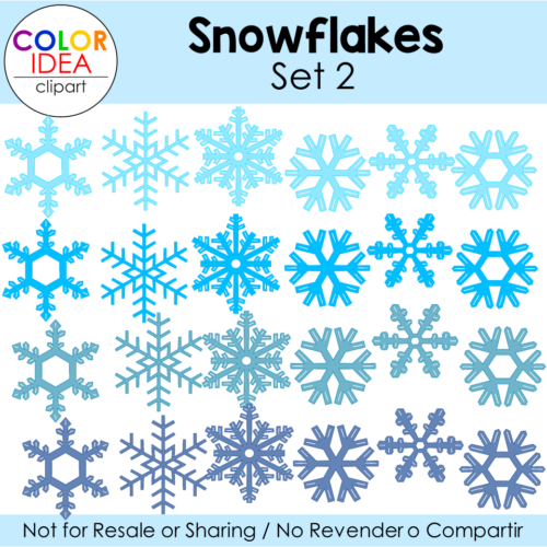 Snowflakes - Set 2 | Made By Teachers