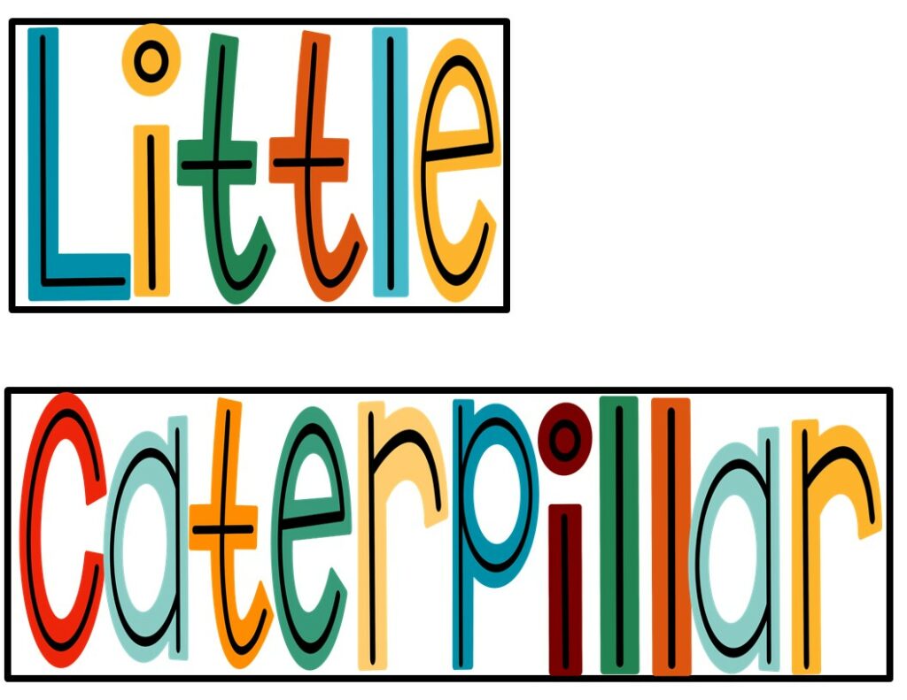 Little Caterpillar {Pocket Chart Poem with Student Books} | Made By ...