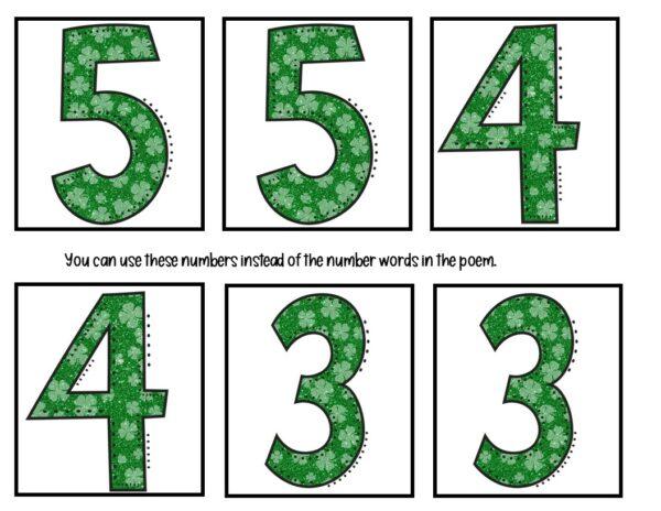 Five Little Leprechauns {Pocket Chart Poem} | Made By Teachers