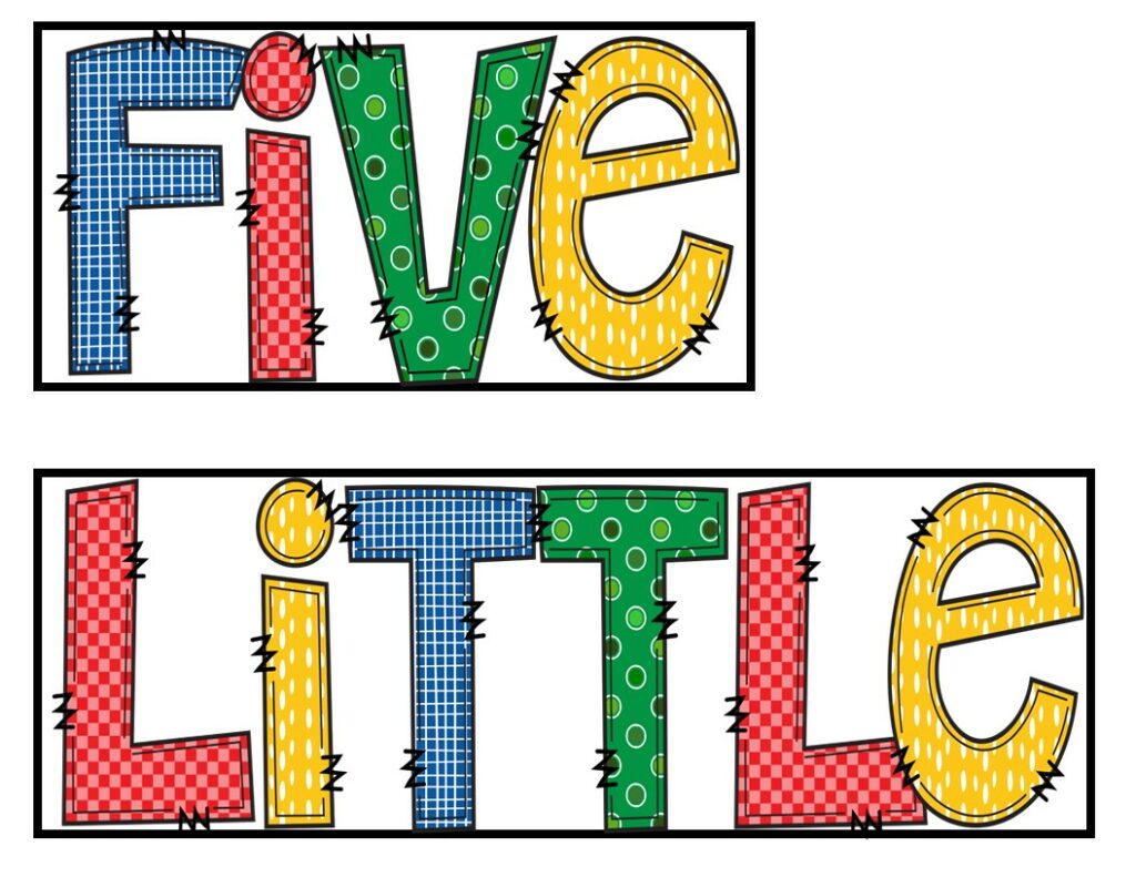 Five Little Fish {Pocket Chart Poem with Student Books} | Made By Teachers