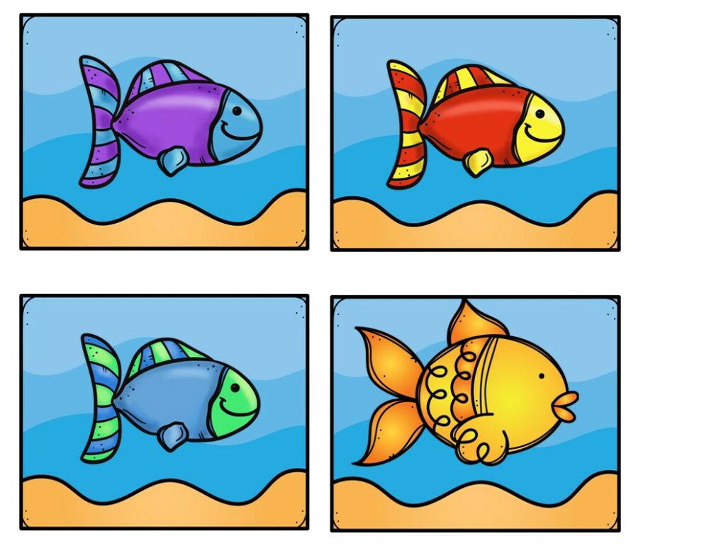 Five Little Fish {Pocket Chart Poem with Student Books} | Made By Teachers