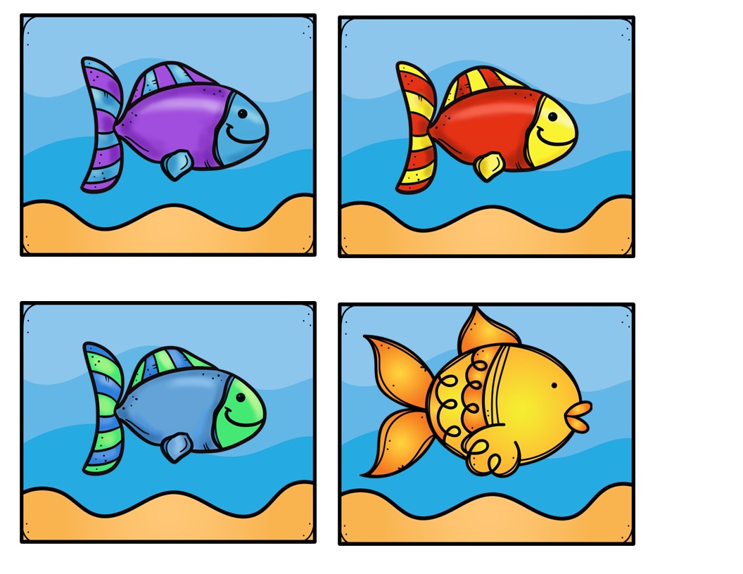 Five Little Fish {Pocket Chart Poem with Student Books} | Made By Teachers