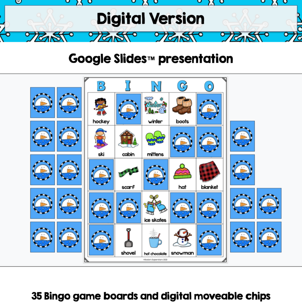 Winter Bingo | Made By Teachers