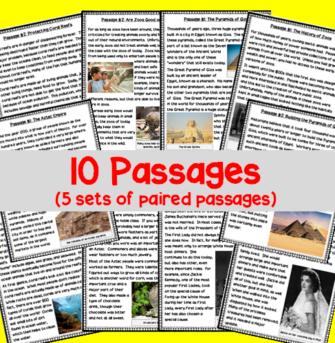 RI.3.9: Compare and Contrast Nonfiction Texts on the Same Topic | Made ...