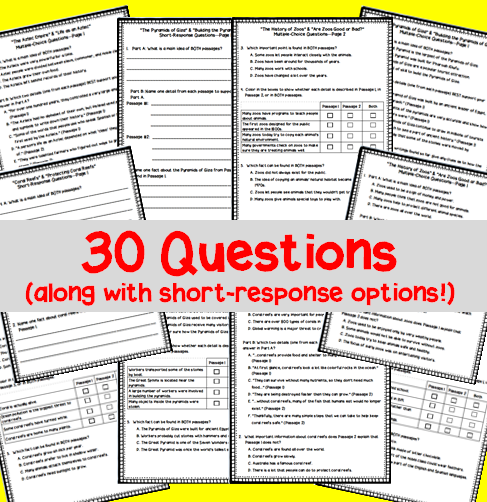 RI.3.9: Compare and Contrast Nonfiction Texts on the Same Topic | Made ...