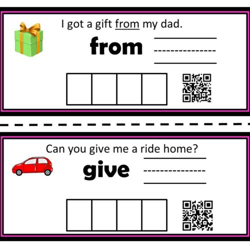 1st Grade Sight Word Center | Google™ Access | Writing QR code Scrabble ...