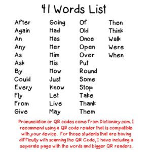1st Grade Sight Word Center | Google™ Access | Writing QR code Scrabble ...