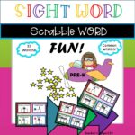 Pre-K Sight Word Centers/ Activities | Low Prep | Scrabble! - Made By ...
