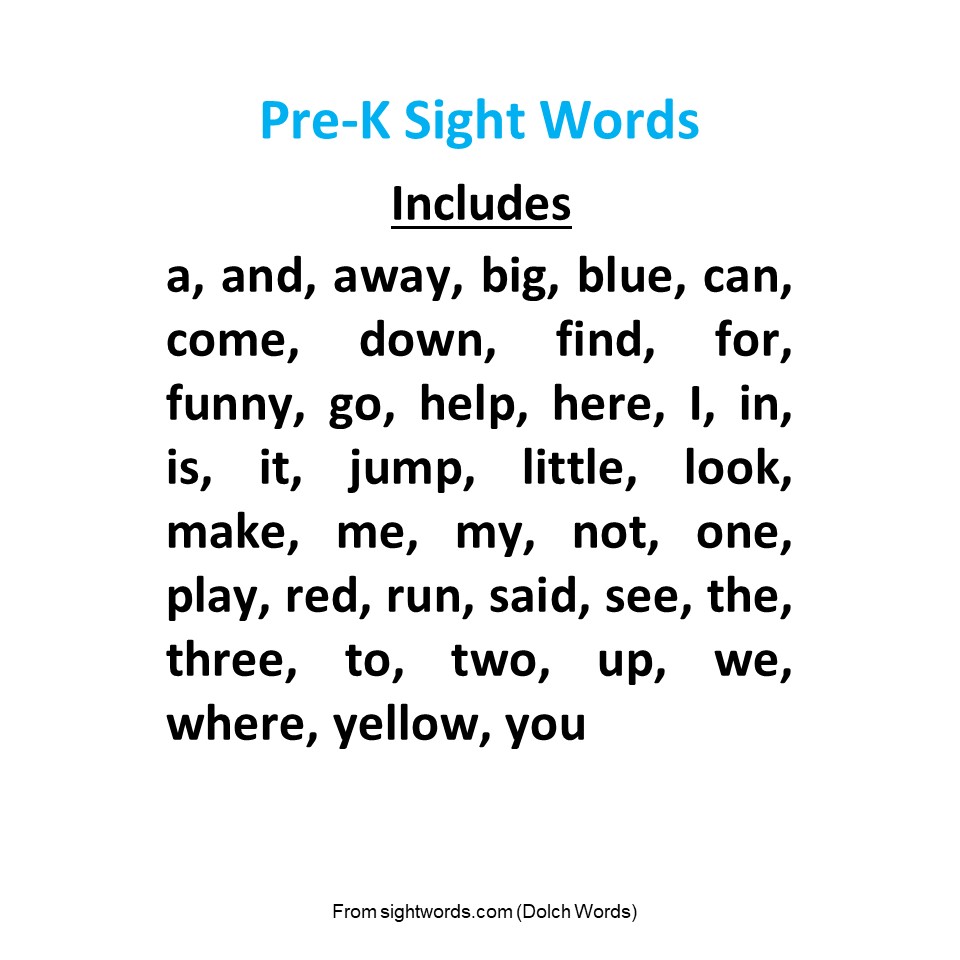 Pre-K Sight Word Centers/ Activities | Low Prep | Hands On | Digital ...