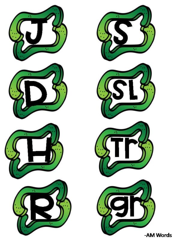 Onset and Rime Pizza Making Center | Clip/ Glue Activity | Over 100 ...