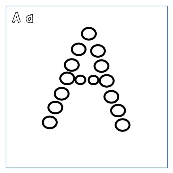 Q-Tip Painting Letters Fine Motor Practice PreK-Kinder Free A-C only ...