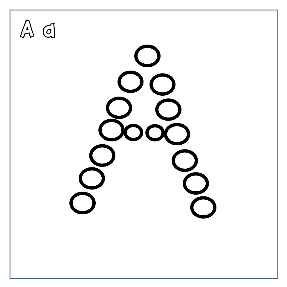 Q-Tip Painting Letters Fine Motor Practice PreK-Kinder Free A-C only ...