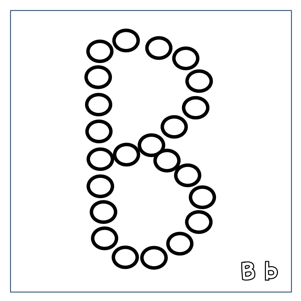 Q-Tip Painting Letters Fine Motor Practice PreK-Kinder Free A-C only ...