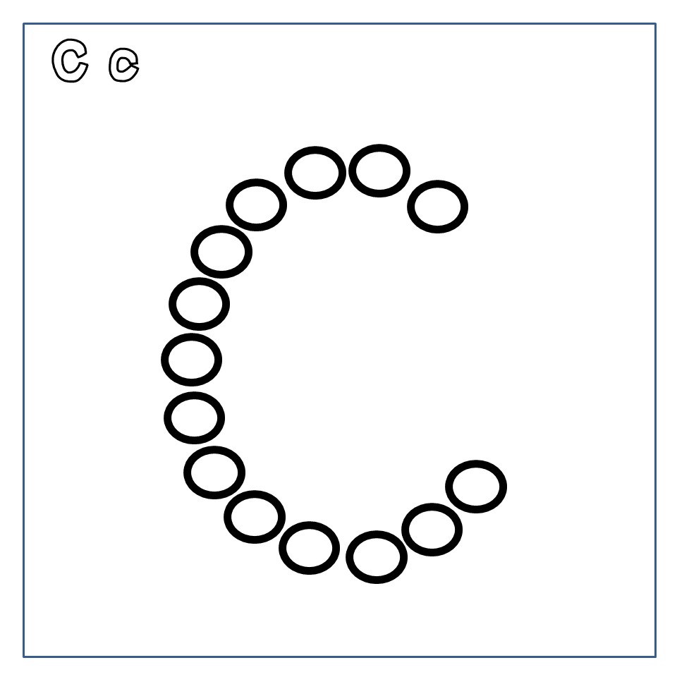 Q-Tip Painting Letters Fine Motor Practice PreK-Kinder Free A-C only ...