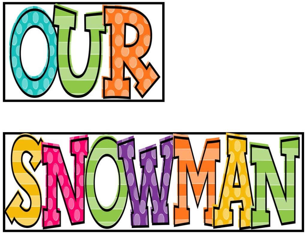 Dance Around Our Snowman {Pocket Chart Song} | Made By Teachers