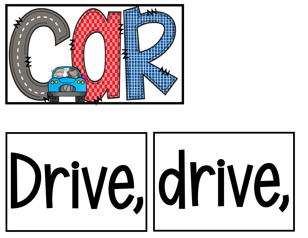 Drive Your Car {Pocket Chart Song} | Made By Teachers
