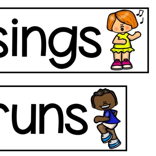 Friend of Mine {Pocket Chart Song} | Made By Teachers