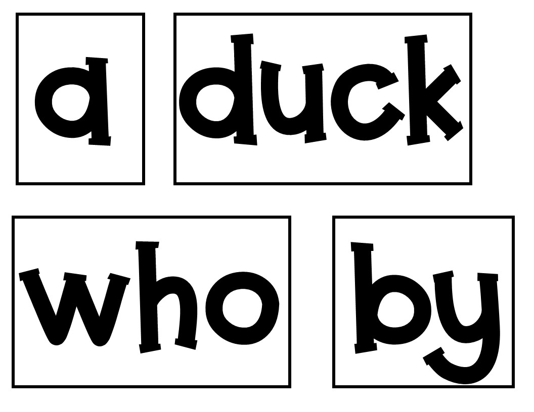 QUACK {Pocket Chart Song} | Made By Teachers