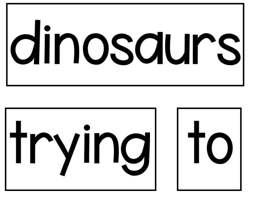 Five Baby Dinos {Pocket Chart Poem} | Made By Teachers