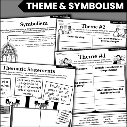 Martin's Big Words Read Aloud Activities | Black History Month Book ...