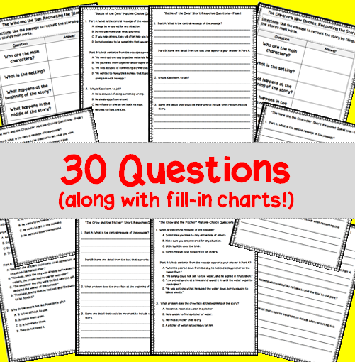 RL.3.2: Central Message and Key Details | Made By Teachers