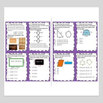 4th Grade BUNDLE All Math Units | Virtual | Vocab | Anchor Charts ...