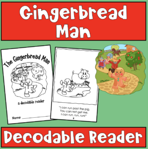 Gingerbread Man Decodable Book | Made By Teachers