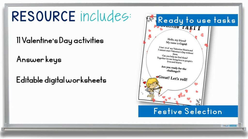 Valentine's Day Escape Room Activities - Valentine Party Game | Made By ...