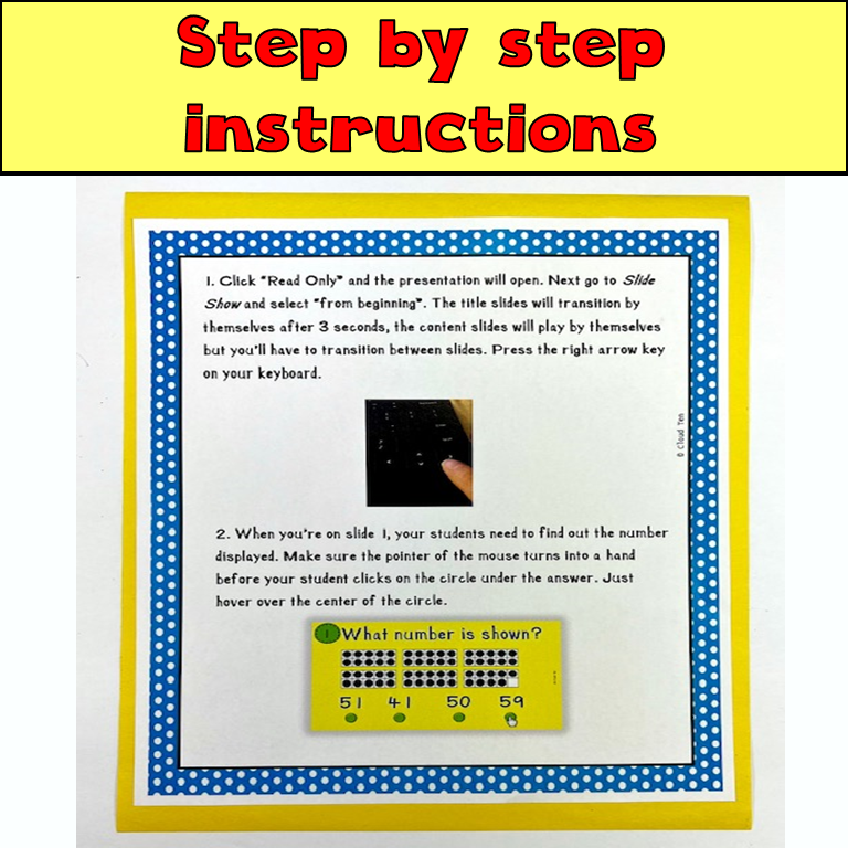 Subitizing with ten frames, five frames and dominos | Made By Teachers
