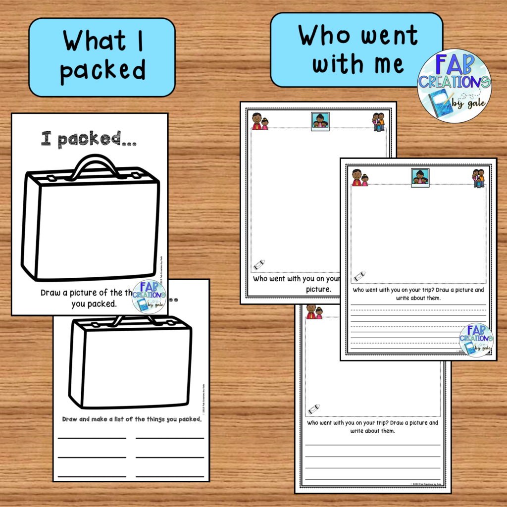 Printable Travel or Vacation Journal | Made By Teachers