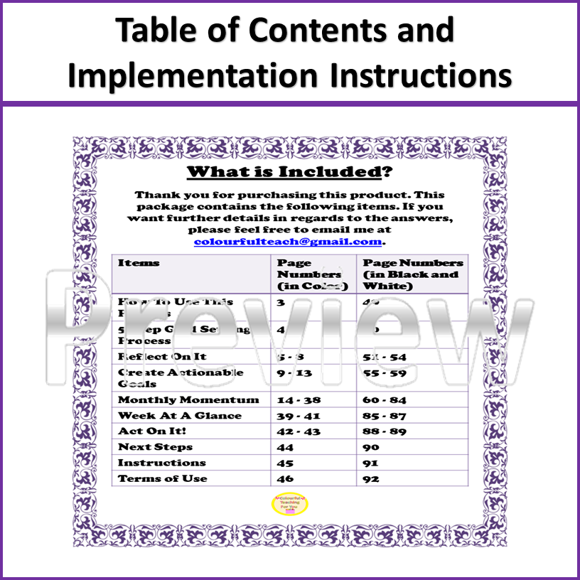 New Years Resolution 2023 | Goal Setting and Self Reflection | Teacher ...