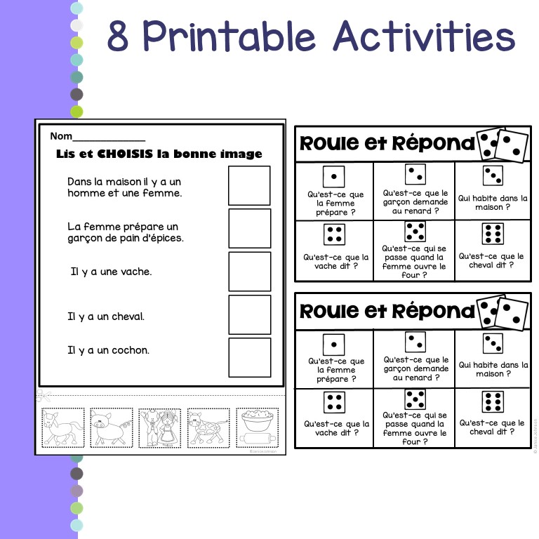 El hombre - niño de jengibre Spanish Fairy Tale Reader Easy Beginning ...