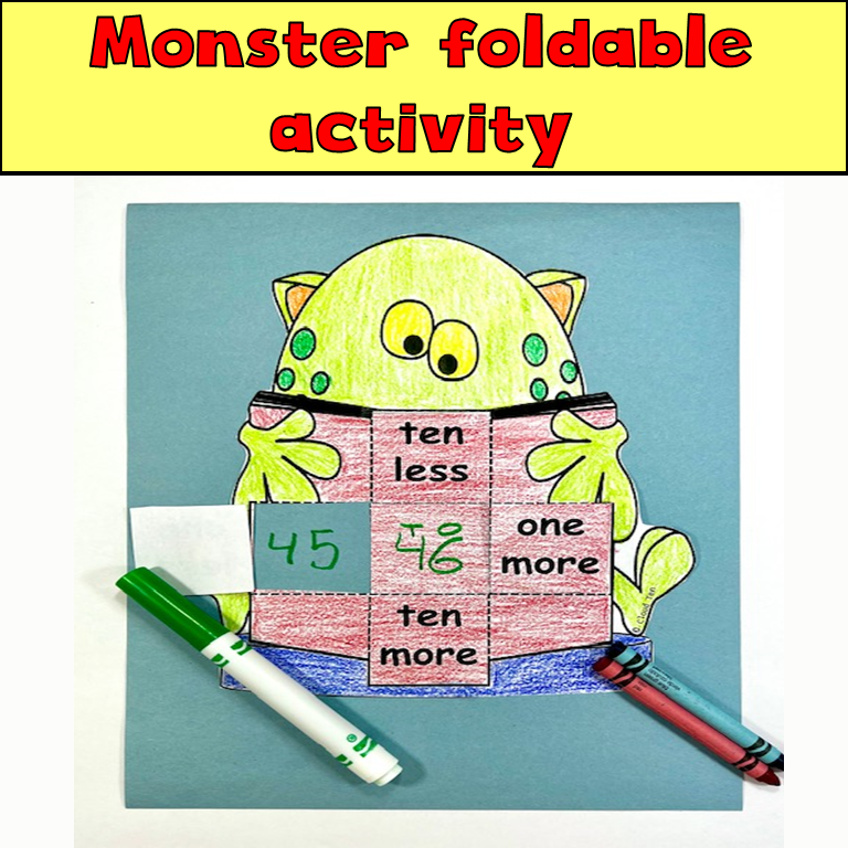 Ten more, ten less, one more, one less | Made By Teachers