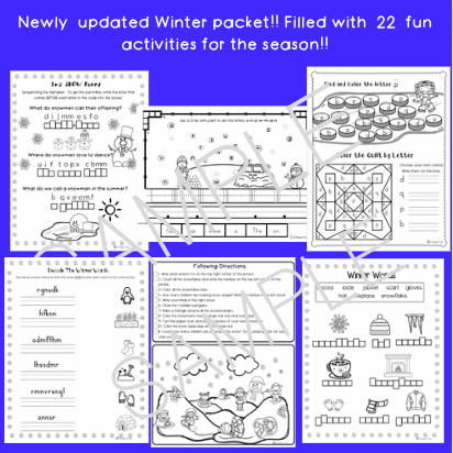Winter Activities - Made By Teachers