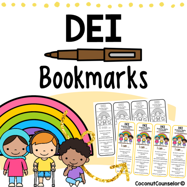 Diversity, Equity, and Inclusion Bookmark - Made By Teachers