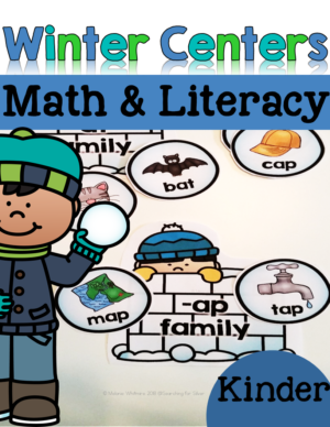 Winter Math & Literacy Centers {Kindergarten} | Made By Teachers