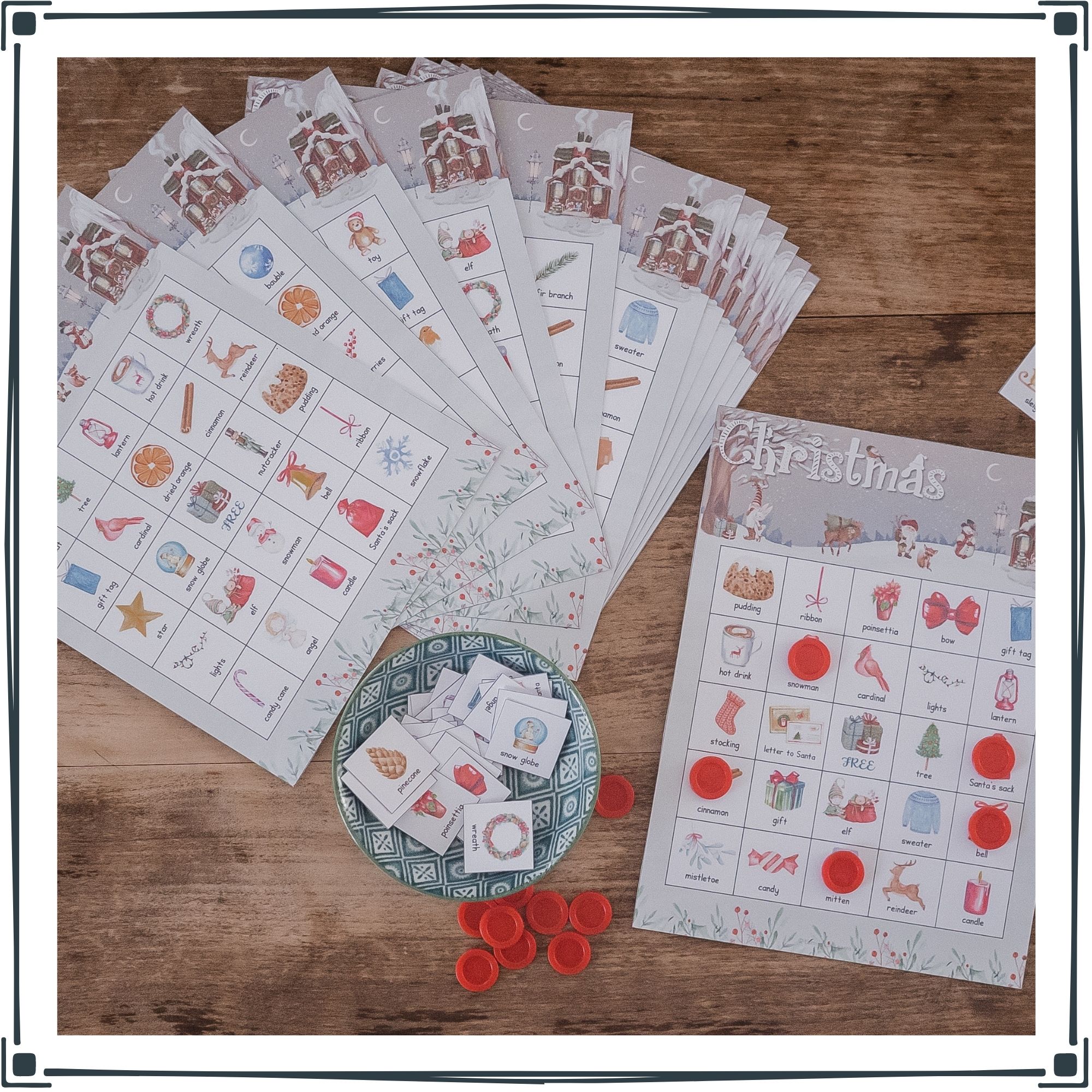 Christmas Bingo Game - Christmas Classroom Activity - Fun Christmas ...